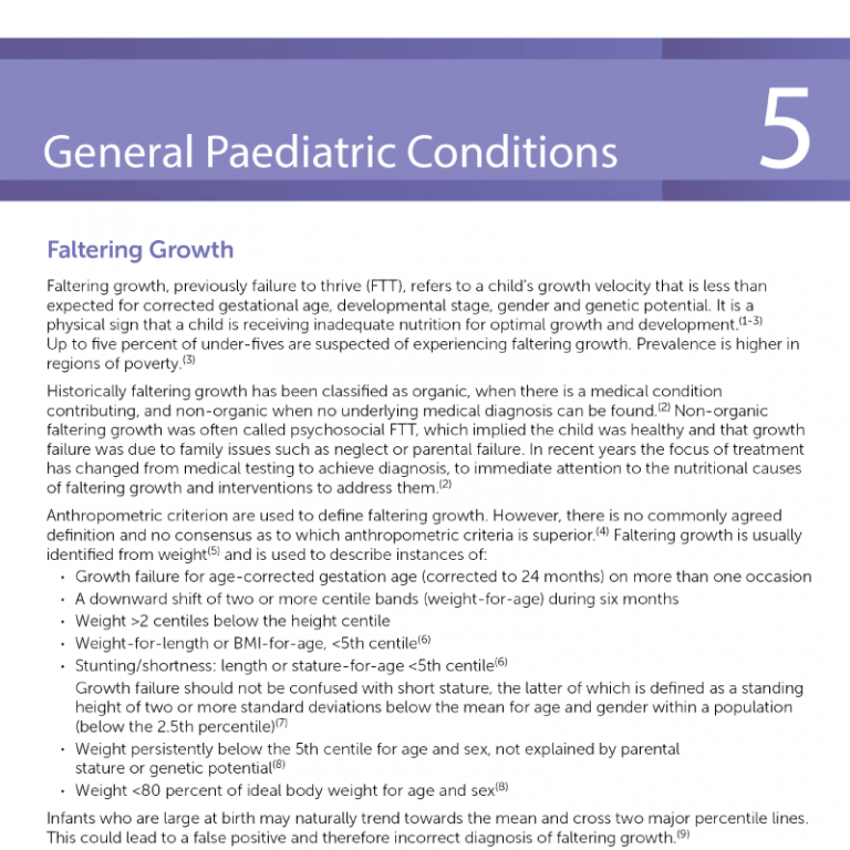 General Paediatric Nutrition and Dietetics | Australian Dietitian